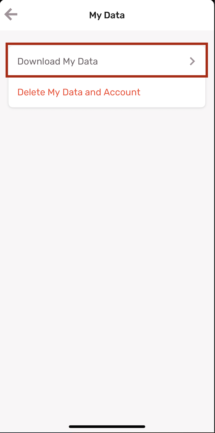 Download My Data – Zero Longevity Science